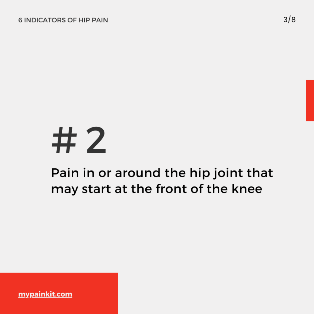 The 6 Indicators of Hip Problems - My Pain Kit